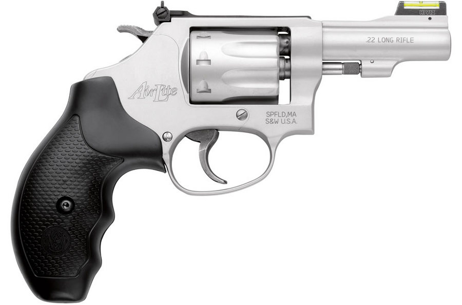 Smith Wesson Model 317 Kit Gun 22LR J Frame Revolver With Hi Viz Smith Wesson Model 317 Kit Gun 22LR J Frame Revolver With Hi Viz
