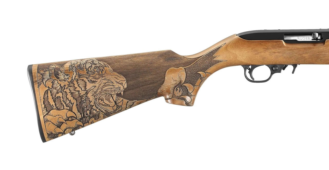 Ruger 10 22 22 LR Tiger Stock Limited Edition Rifle TALO Exclusive Ruger 10 22 22 LR Tiger Stock Limited Edition Rifle TALO Exclusive
