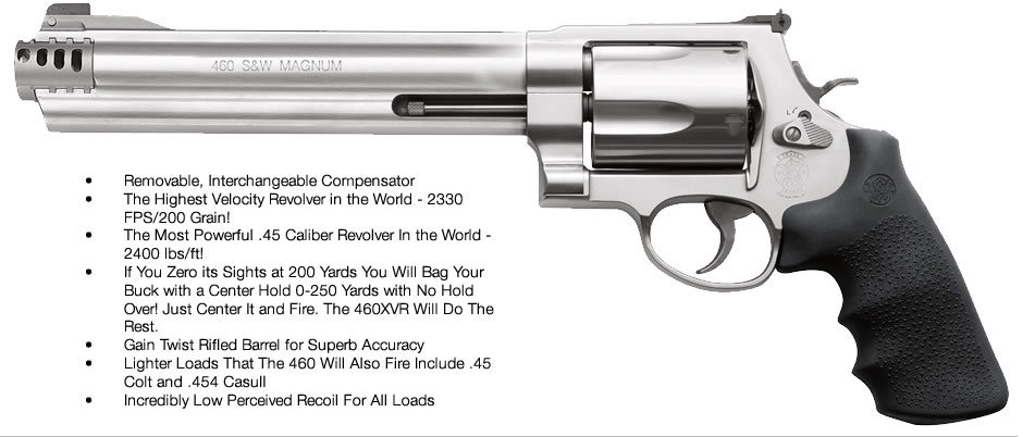 Smith & Wesson Model 460XVR .460 Magnum Revolver | Sportsman's Outdoor ...