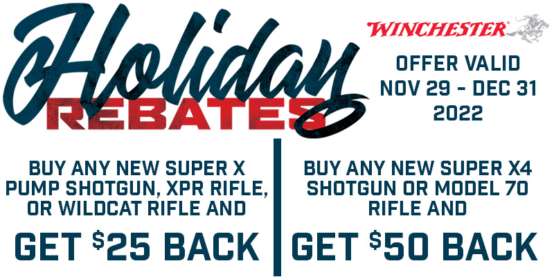 Winchester Rebate: Holiday Rebates | Sportsman's Outdoor Superstore