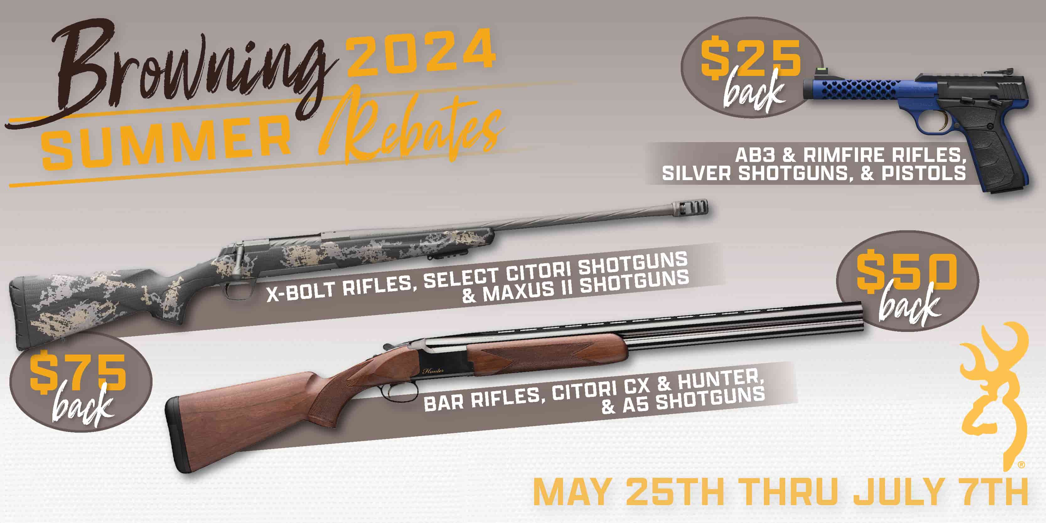 Manufacturer Rebates and Promotions | Gun Rebates | Sportsman's Outdoor ...