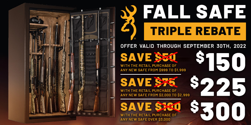 Browning Pro Steel Rebate: Fall Safe Triple Rebate | Sportsman's ...