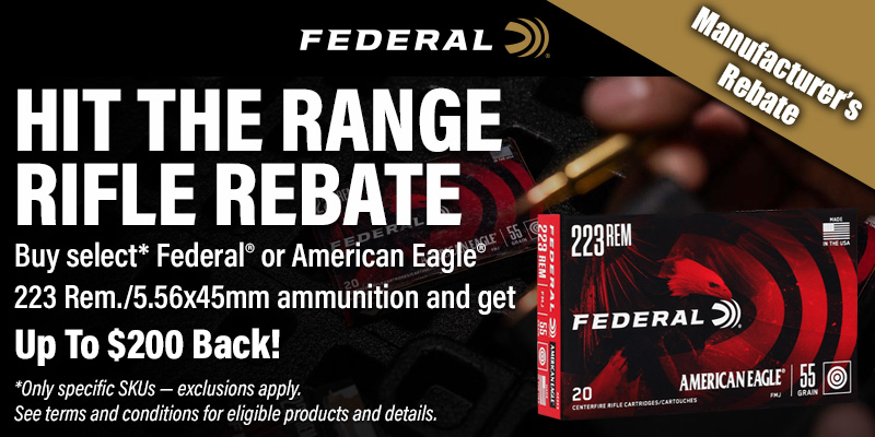 Manufacturer Rebates and Promotions | Gun Rebates | Sportsman's Outdoor ...