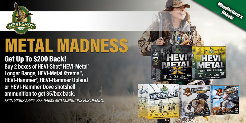 Hevi ShotRebate: Metal Madness Rebate | Vance Outdoors