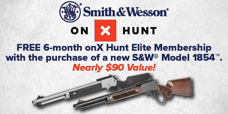 Smith & Wesson Model 1854 44 Magnum Lever-Action Rifle with Threaded ...