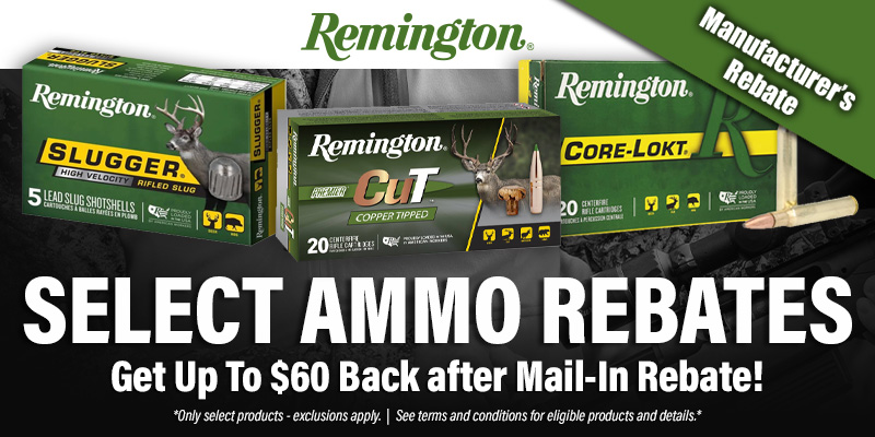 Remington Promotion: Ammo Rebates | Sportsman's Outdoor Superstore
