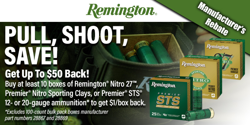 Manufacturer Rebates and Promotions | Gun Rebates | Sportsman's Outdoor ...