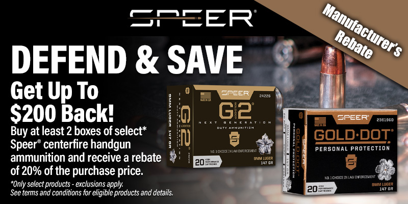 Manufacturer Rebates and Promotions | Gun Rebates | Sportsman's Outdoor ...