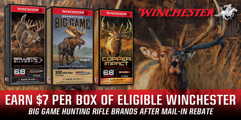 Winchester Rebate: Big Game Hunting Rifle Ammo | Sportsman's Outdoor ...