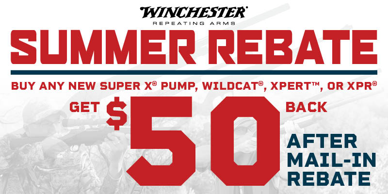 Winchester Rebate: 2025 Summer Rebate | Sportsman's Outdoor Superstore