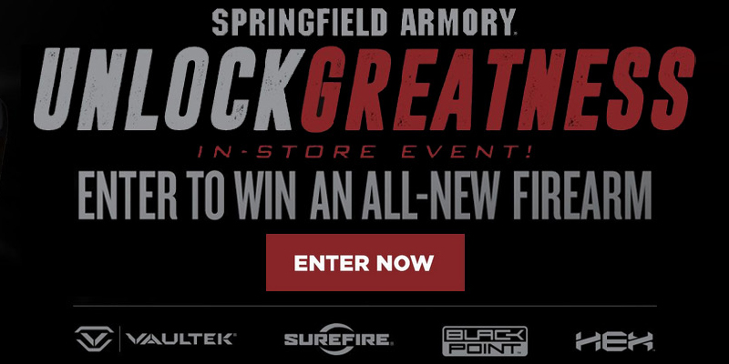 Springfield Promotion: Unlock Greatness Promotion | Sportsman's Outdoor ...