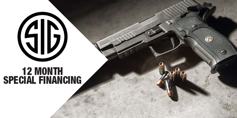 Sig Sauer Finance Specials | Vance Outdoors