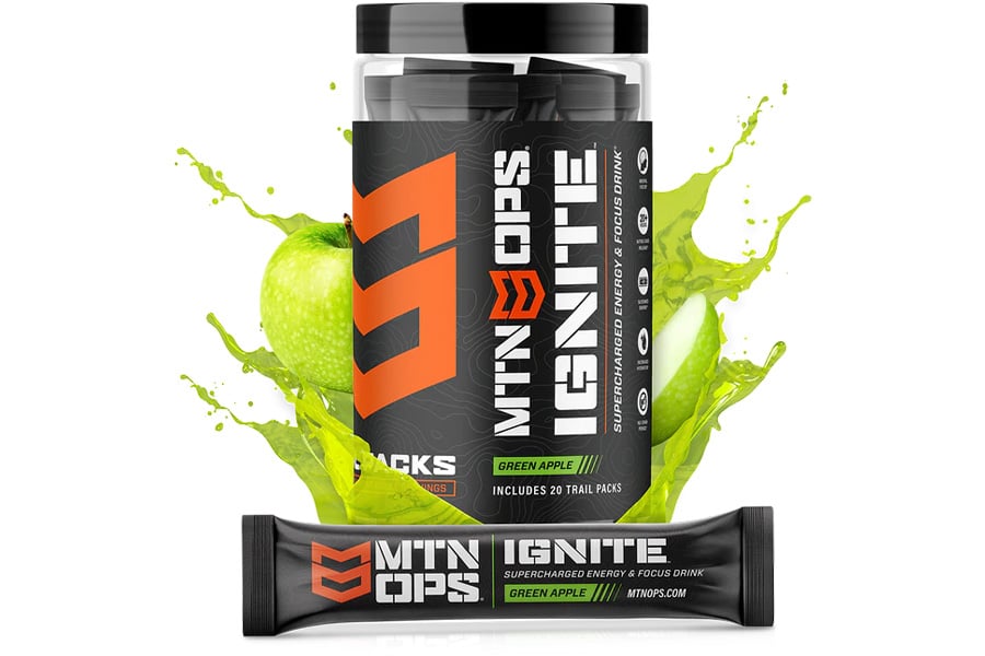 Shop Mtn Ops Ignite Trail Packs Supercharged Energy and Focus Green ...