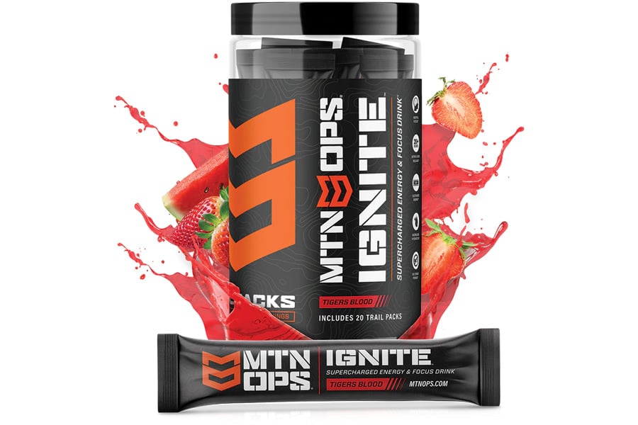 Mtn Ops Ignite Trail Packs Supercharged Energy and Focus Tigers Blood ...