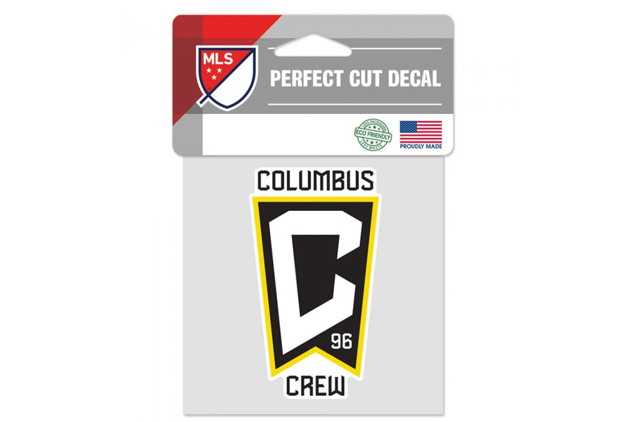 Shop Wincraft Columbus Crew Logo Decal 4in x 4in for Sale | Online ...