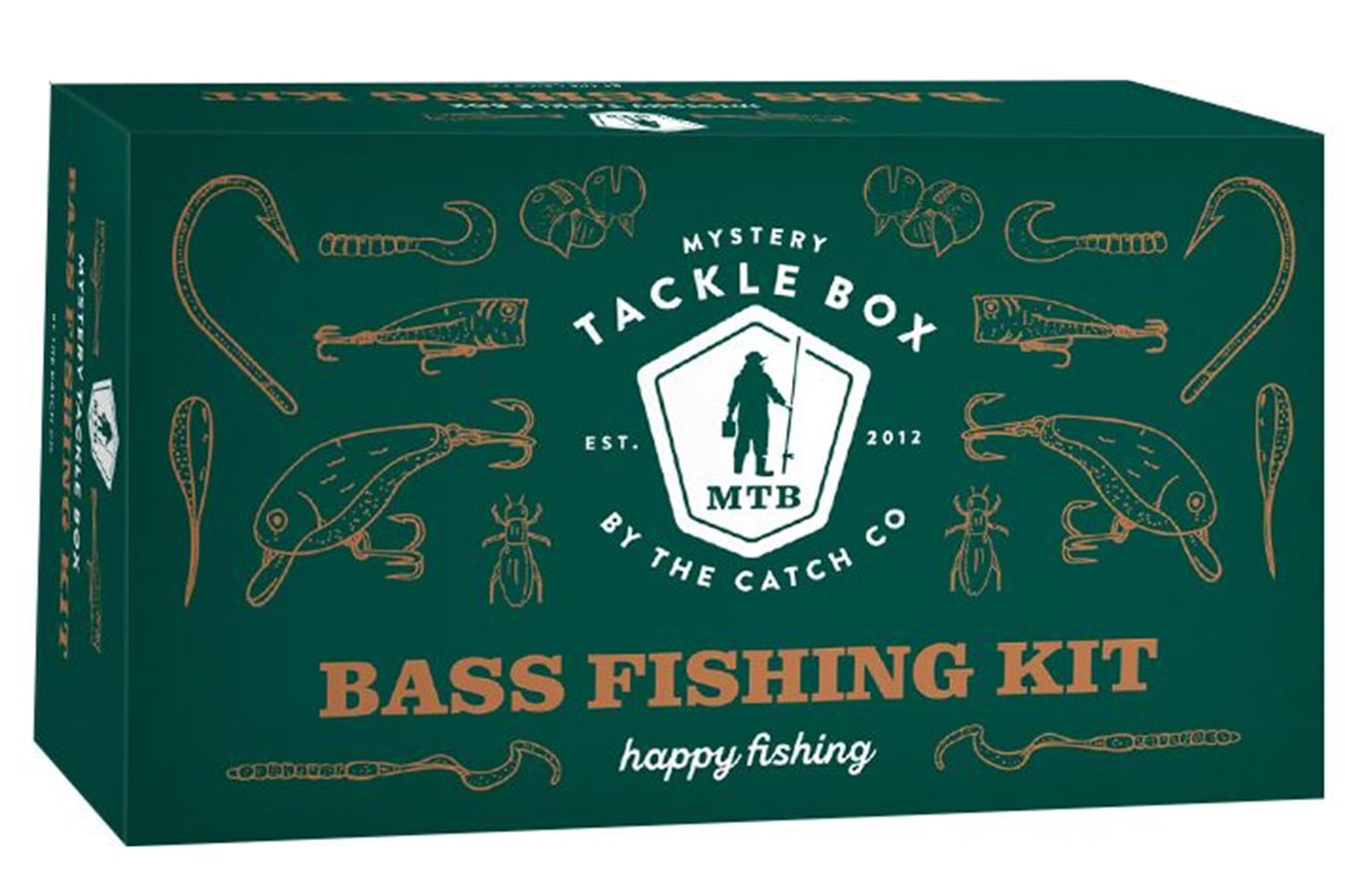 Shop Discount Catch Co Mystery Tackle Box - Bass Fishing Kit for Sale ...