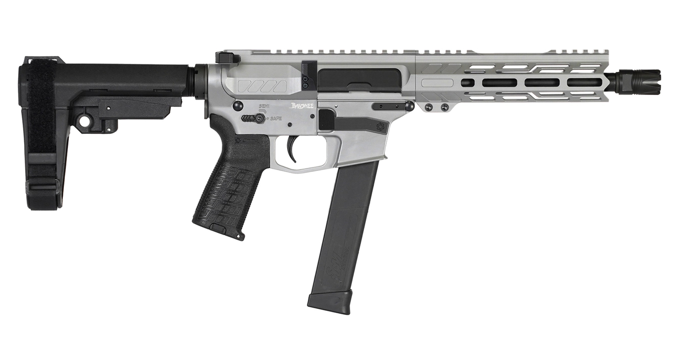 CMMG Banshee MK10 10mm AR-Style Pistol with Titanium Cerakote Finish ...