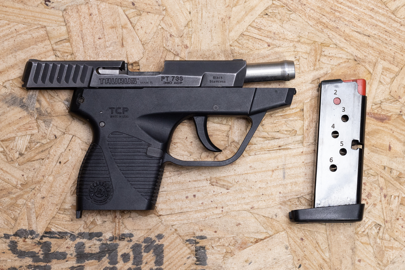 Taurus PT738 TCP 380ACP Police Trade-In Pistol | Sportsman's Outdoor ...