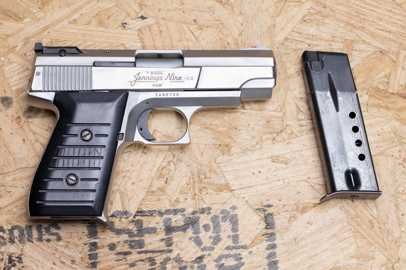 Bryco Jennings Nine CA 9mm Police Trade-In Pistol | Sportsman's Outdoor ...