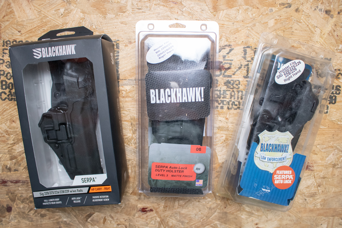 Blackhawk Sig 220/225/226/228/229 Level 3 SERPA Auto Lock, Right Handed ...
