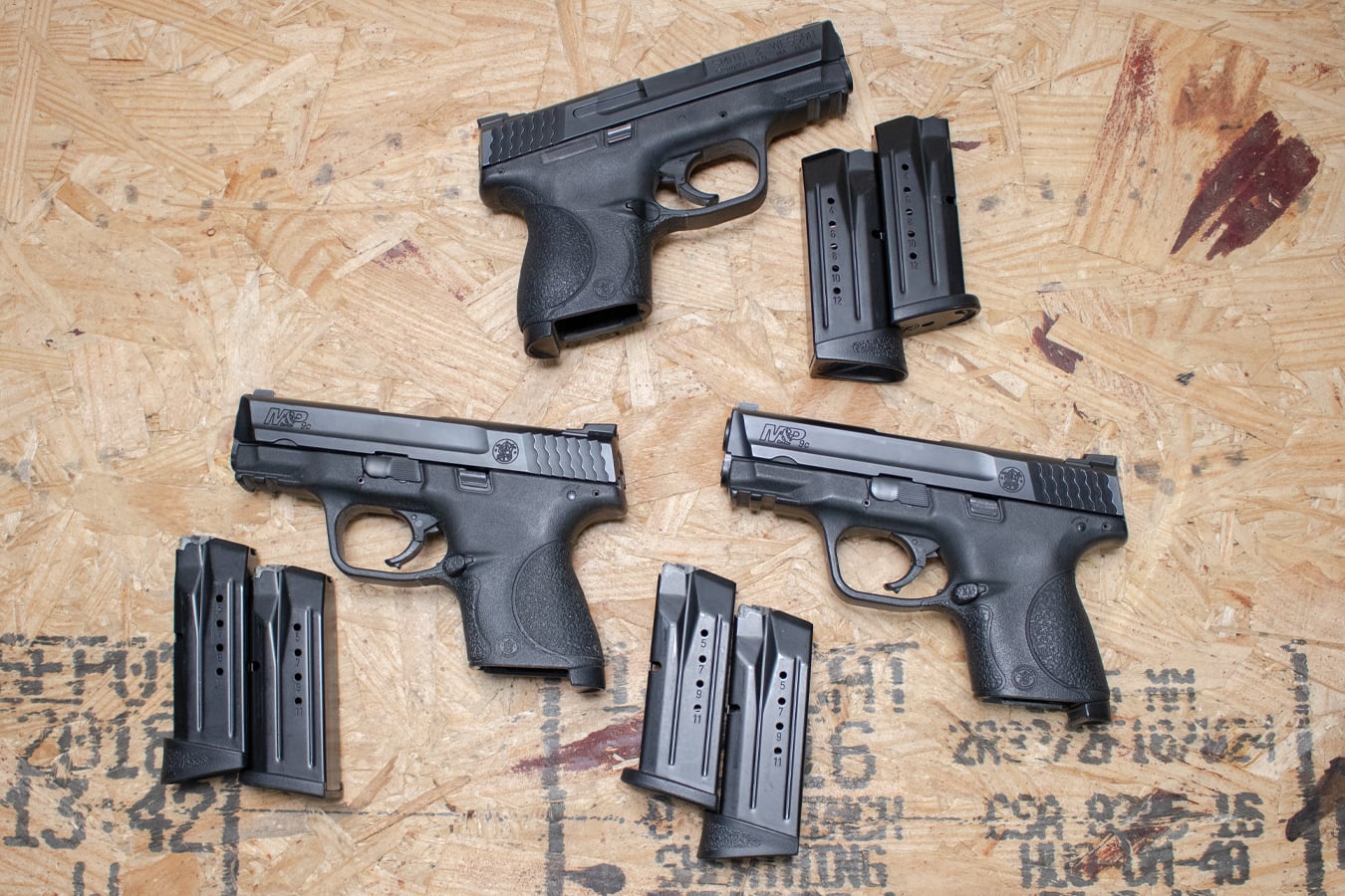 Smith & Wesson M&P9 Compact 9mm Police Trade-ins with Magazine ...