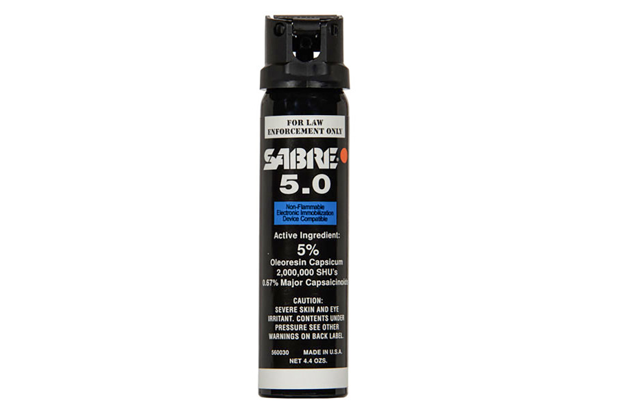 Sabre 5.0 0.67% MC 4.0 oz Cone Stream (MK-4), 132 mL Pepper Spray with ...