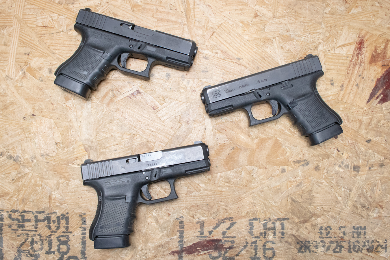 Glock 30 Gen4 45ACP Police Trade-In Pistols (Fair Condition ...