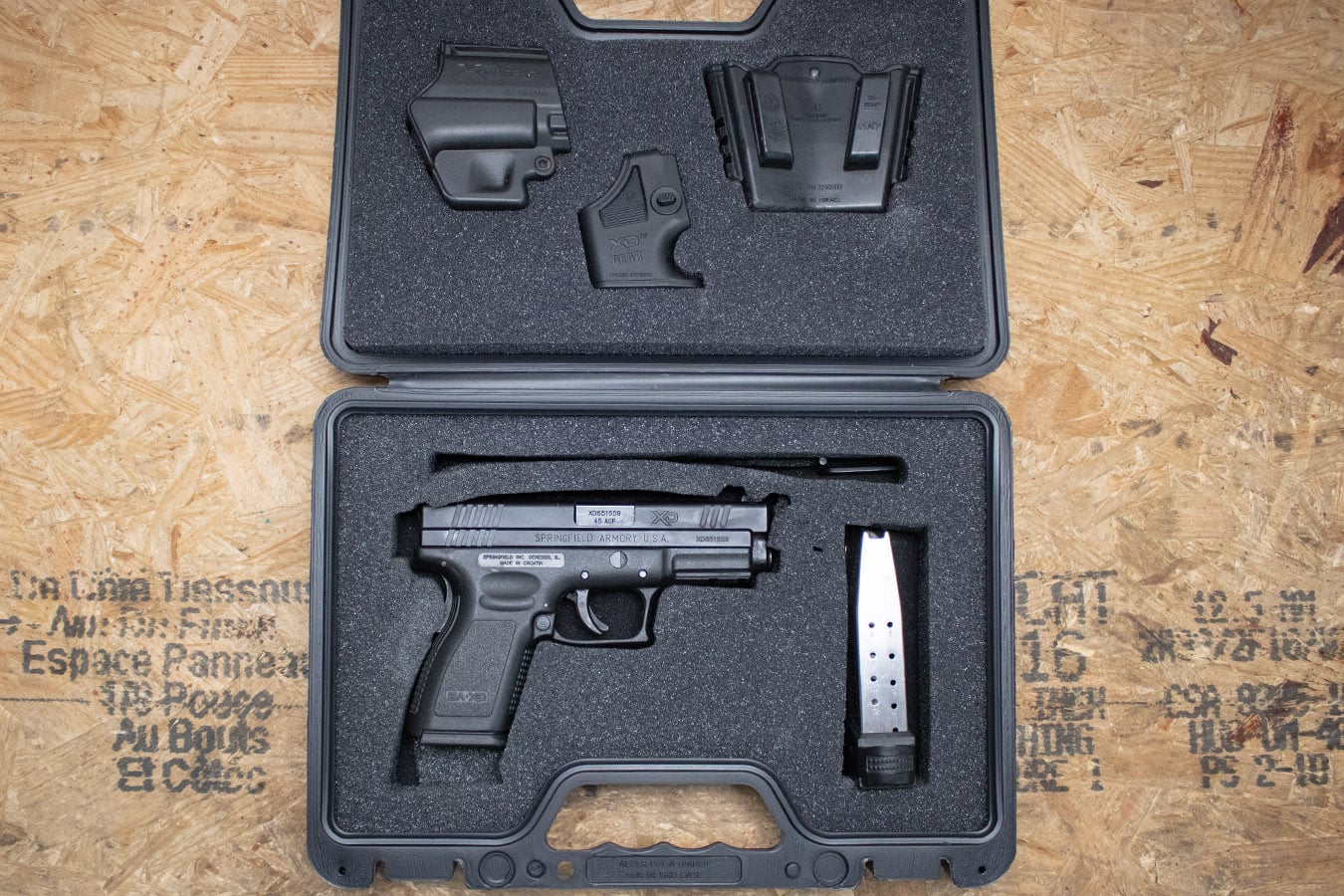 Springfield XD-45 Compact 45ACP Police Trade-In Pistol w/Case, Holster ...