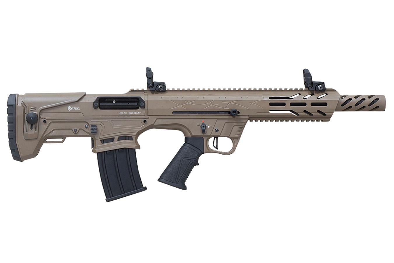 Citadel Pup Scout 12-Gauge Semi-Auto Shotgun with FDE Finish ...