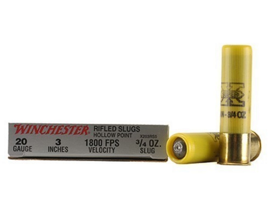 Winchester 20 GA 3 Inch 3/4 oz Super X 5/Box | Vance Outdoors