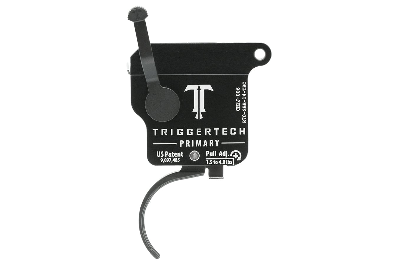 Triggertech Primary Single-Stage Traditional Curved Trigger with 1.50-4 ...