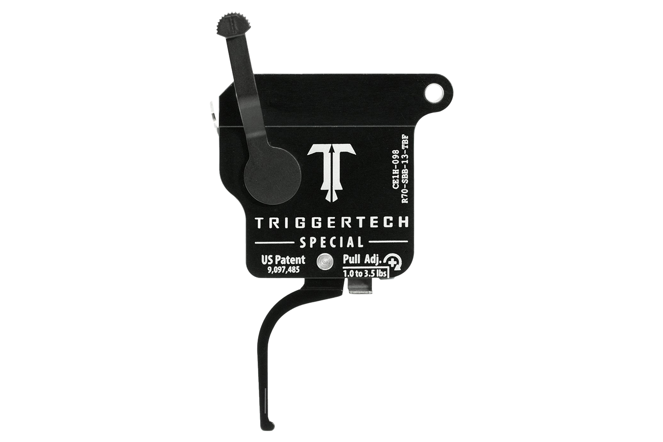 Triggertech Special Single-Stage Flat Trigger with 1-3.50 lbs Draw ...