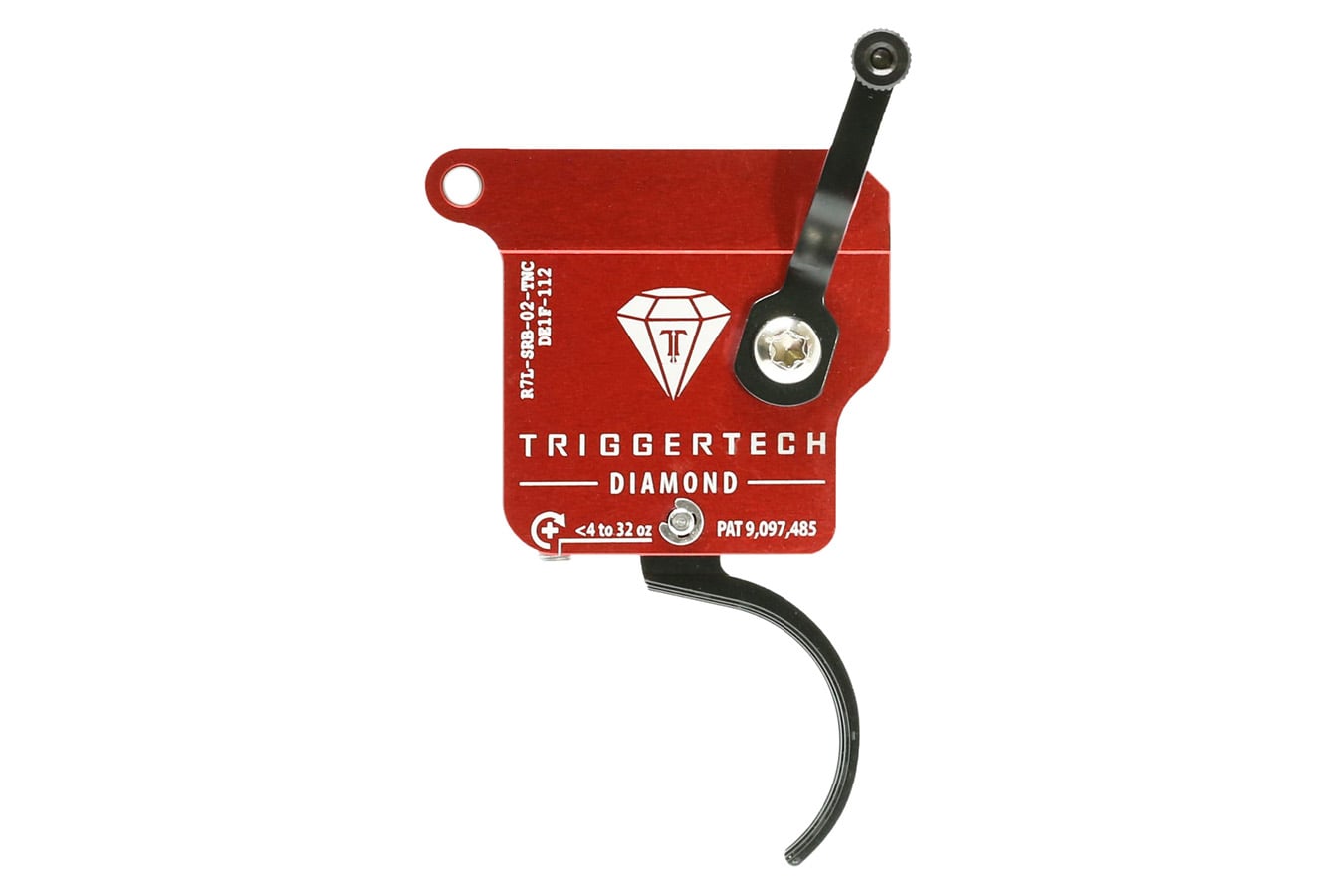 Triggertech Diamond Without Bolt Release Curved Trigger Single-Stage ...