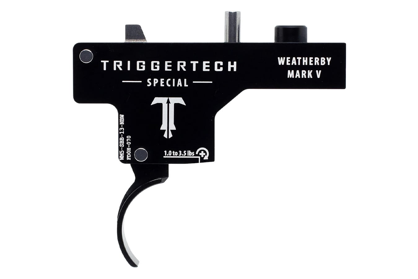 Triggertech Special Single-Stage Curved Trigger with 1-3.50 lbs Draw ...