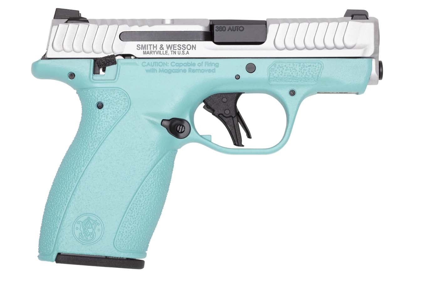 Smith & Wesson MP Bodyguard 2.0 380 ACP Semi-Auto Pistol with Robins Egg Blue Frame | Sportsman ...