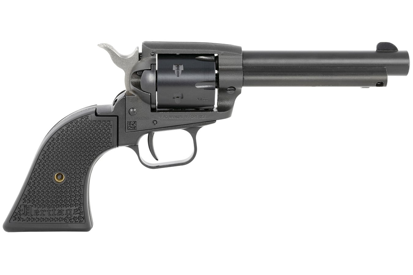 Heritage Rough Rider 22 Lr 22 Wmr Pistol With Black Polymer Grips