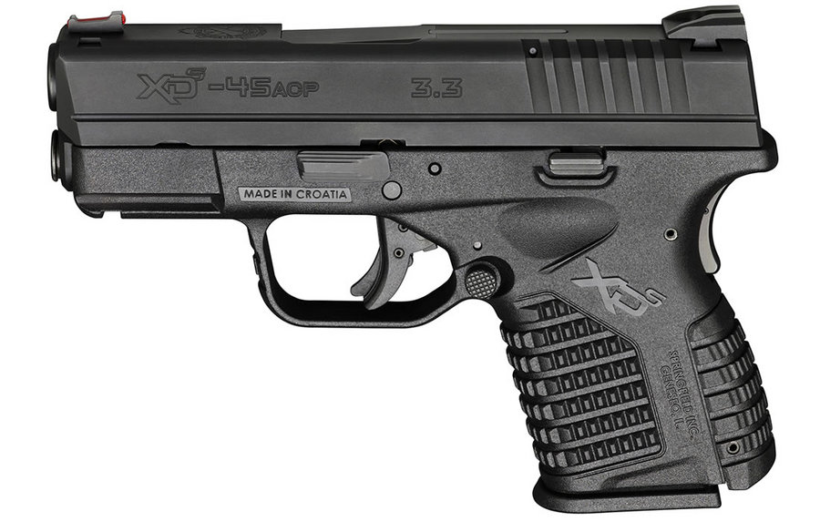 Springfield XDS 3.3 Single Stack 45ACP Black Essentials Package ...