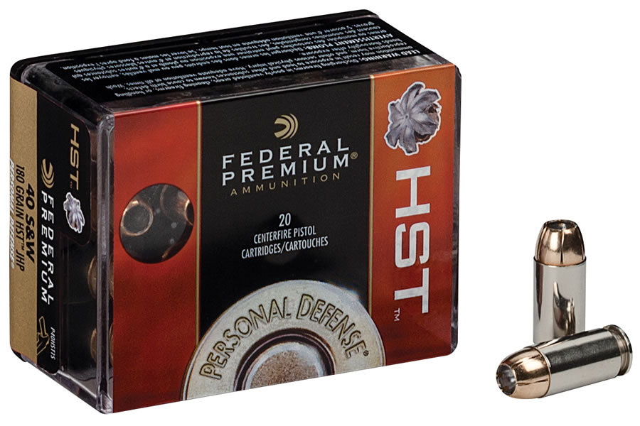Federal 40 S&W 180 gr HST JHP Personal Defense 20/Box | Sportsman's Outdoor Superstore