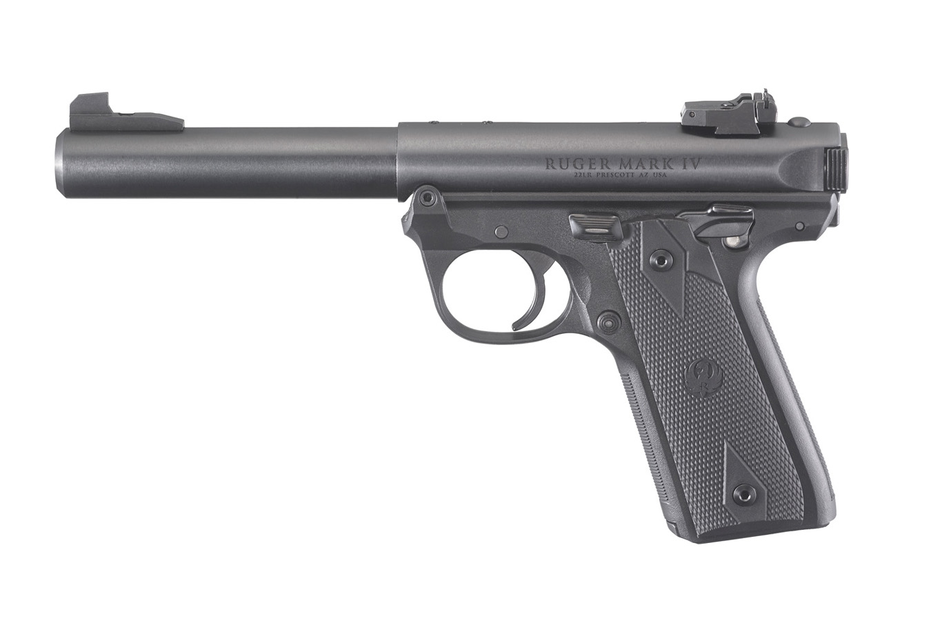 Ruger Mark IV 22 45 Target 22LR Rimfire Pistol With 5 5 Inch Barrel Ruger Mark IV 22 45 Target 22LR Rimfire Pistol With 5 5 Inch Barrel