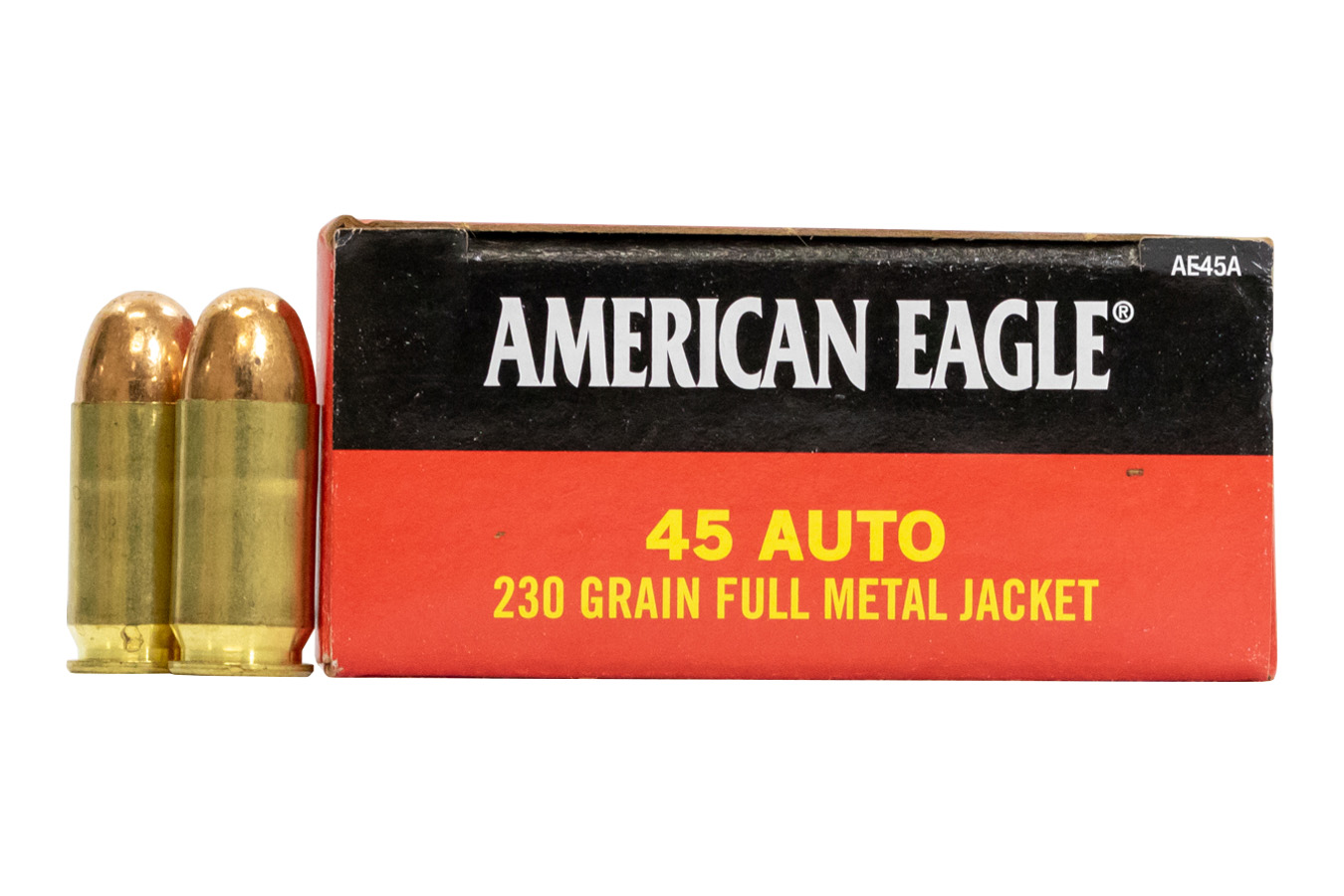 Federal 45 Auto 230 gr FMJ American Eagle 50/Box | Sportsman's Outdoor ...