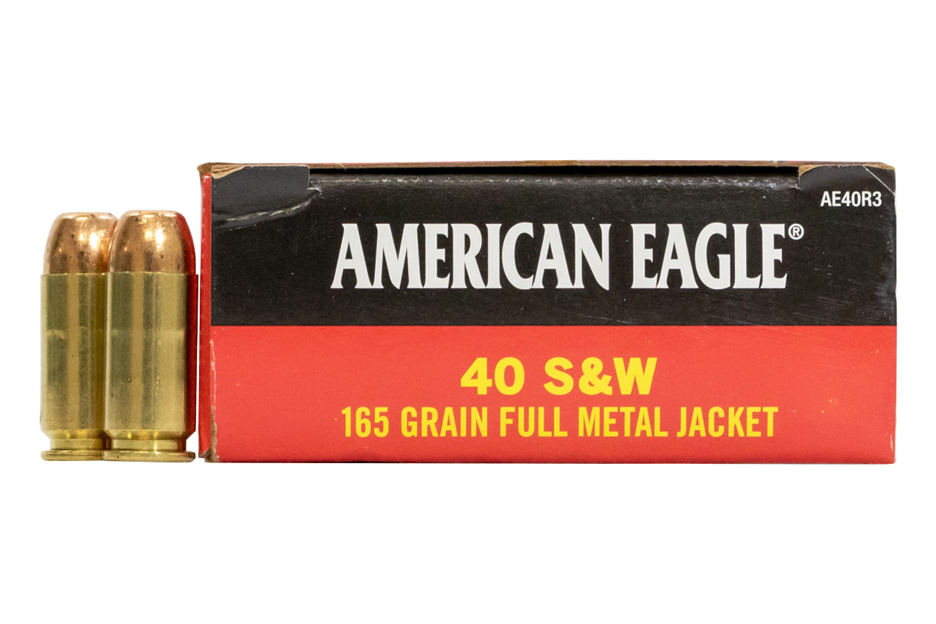 Federal 40 S&W 165 gr FMJ American Eagle 50/Box | Sportsman's Outdoor ...