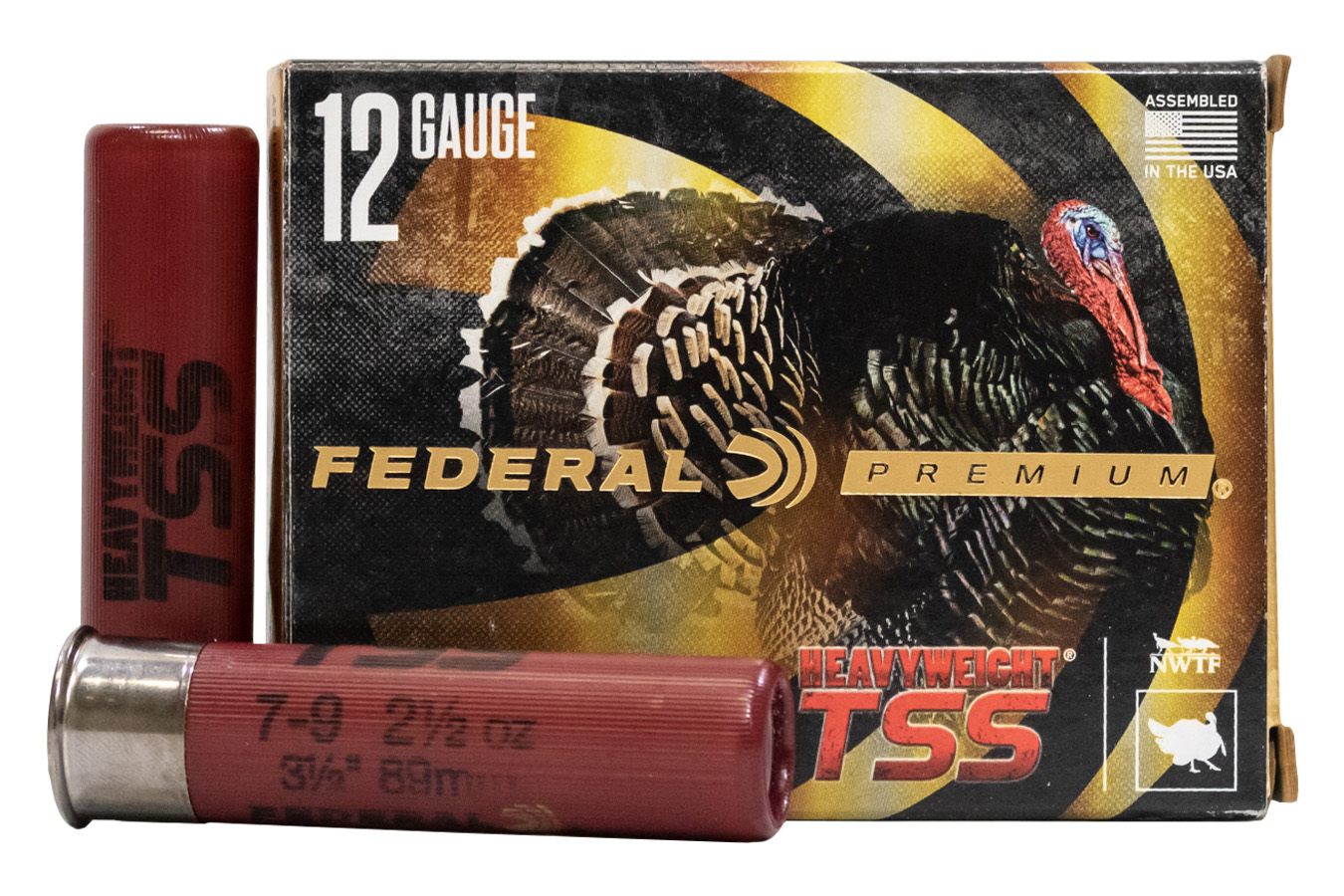 Federal 12 Gauge 3.5 in 2-1/2 oz #7 / #9 Shot Heavyweight TSS 5/Box ...