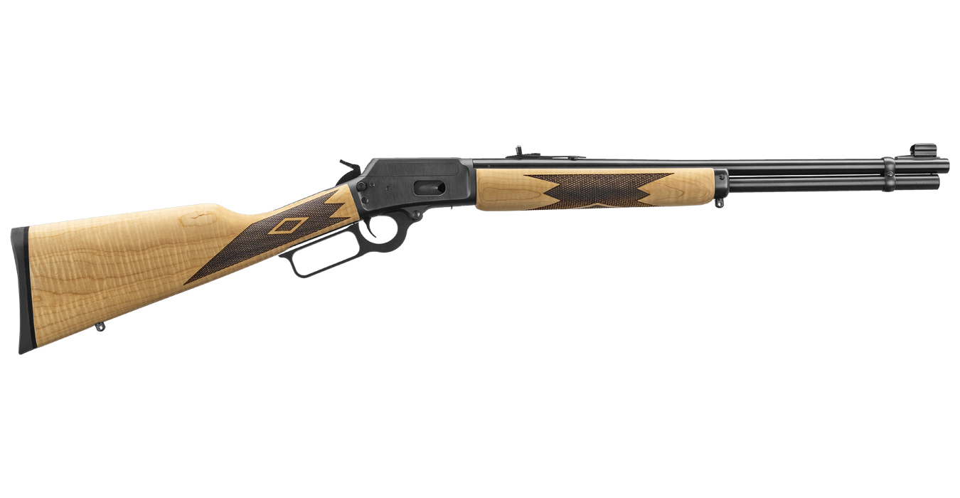 Marlin 1894 CM 44 Mag Lever Action Rifle With Curly Maple Stock Marlin 1894 CM 44 Mag Lever Action Rifle With Curly Maple Stock