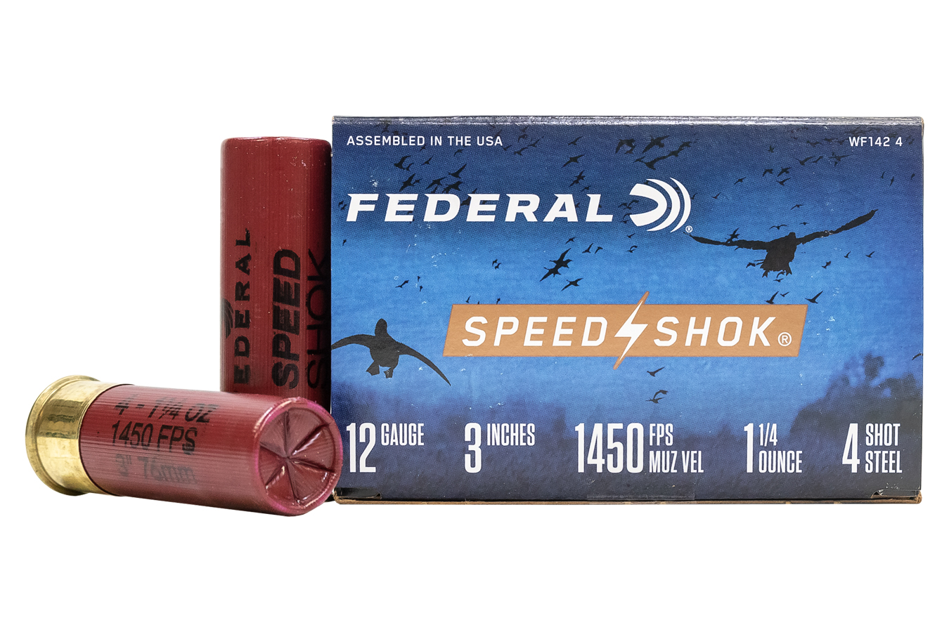 Federal 12 Gauge 3 Inch 1-1/4oz 4 Shot Speed-Shok 25/Box | Sportsman's ...