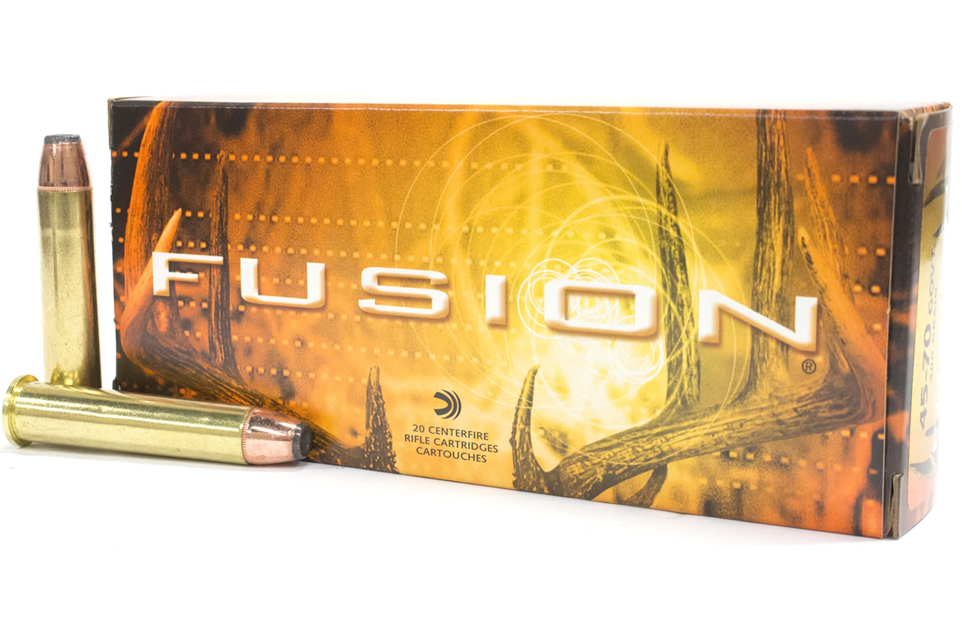 Federal 45-70 Govt 300 gr Soft Point Fusion 20/Box | Sportsman's ...