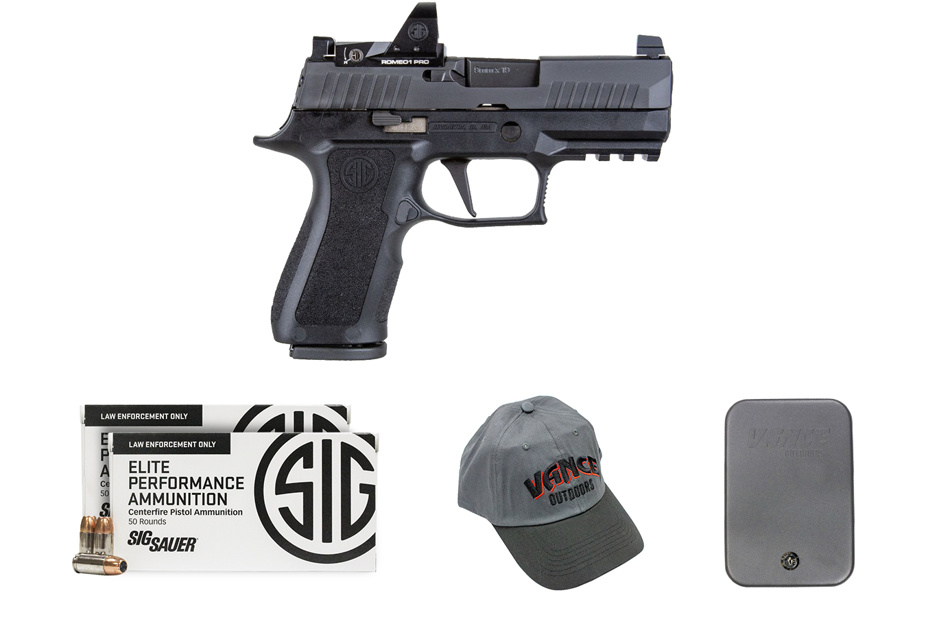 Sig Sauer P320 RXP X-Compact 9mm Pistol with Ammo Package | Vance Outdoors