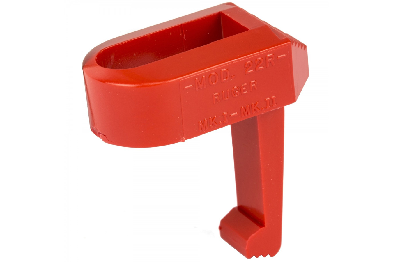Hks Products 22LR Speed Loader With Red Finish For Ruger Mark I Mark Hks Products 22LR Speed Loader With Red Finish For Ruger Mark I Mark