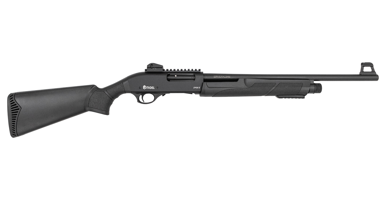 Citadel PAT 12 Gauge Pump-Action Shotgun with Ghost Ring Sights and ...