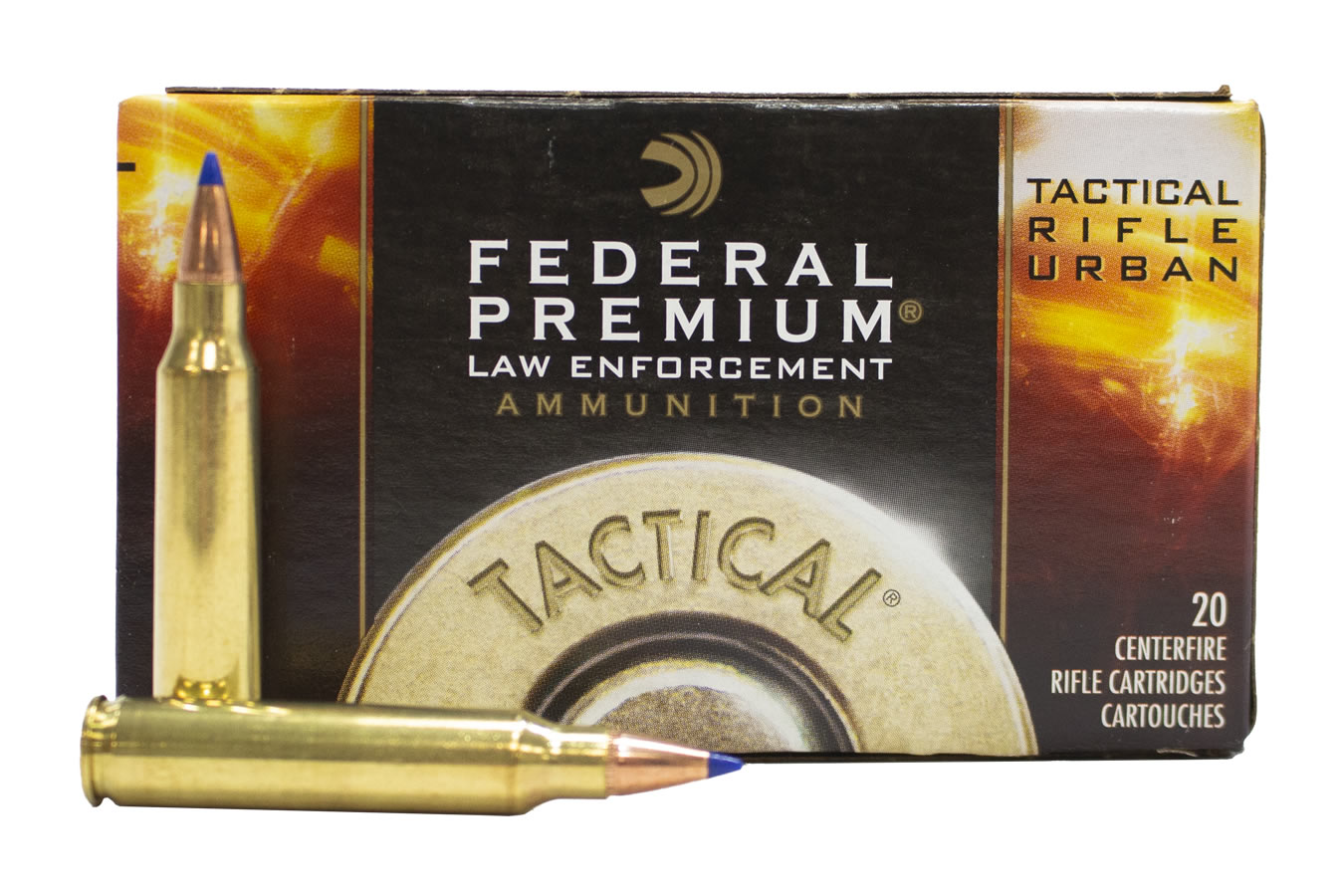 Federal 223 Rem 55 Gr Ballistic Tip Police Trade Ammuntion 20 Box