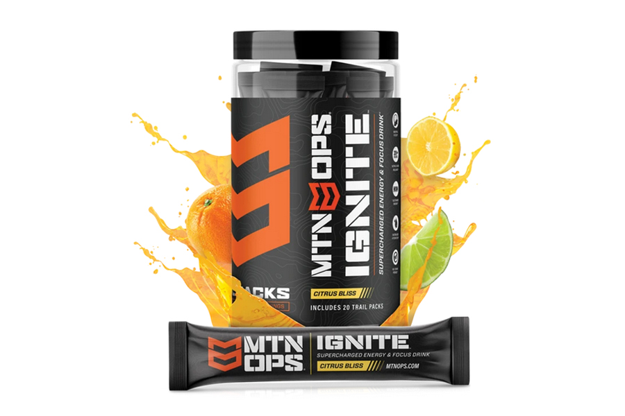 Mtn Ops Ignite Trail Packs Superchaged Energy and Focus (Citrus Bliss ...